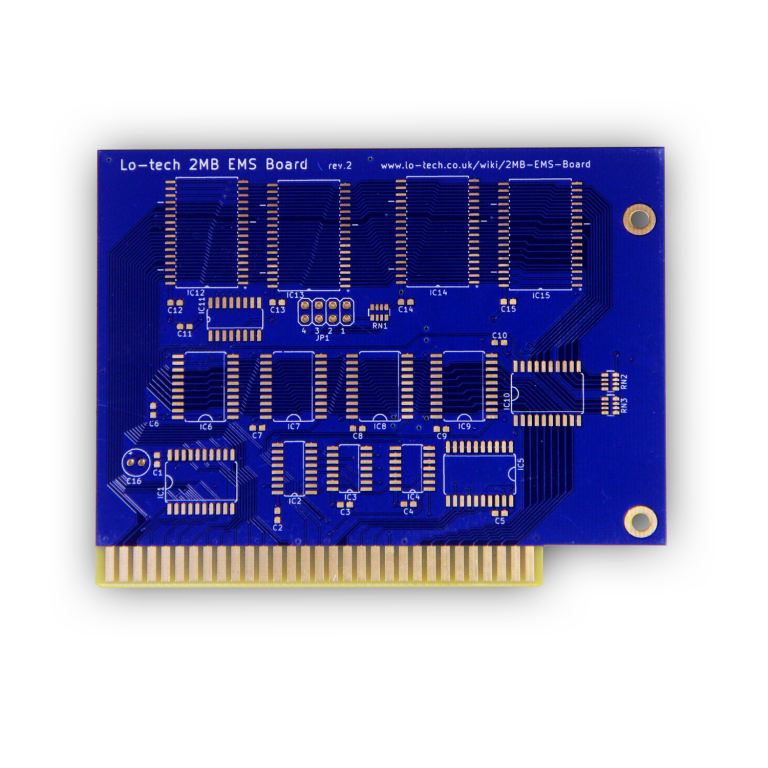 Lo-tech ISA ROM (PCB Only) - TexElec