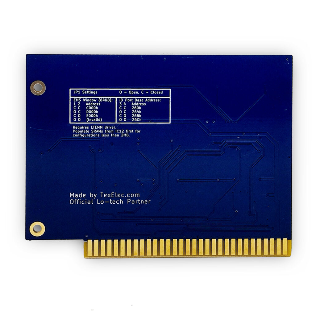 Lo-tech EMS 2MB (PCB Only) - TexElec