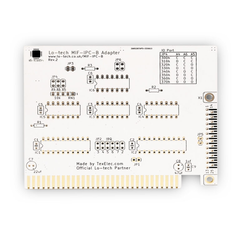 Lo-tech MIF IPC B (PCB Only) - TexElec