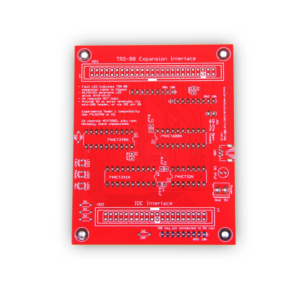 Lo-tech ISA XT CF Adapter rev. 3 - TexElec