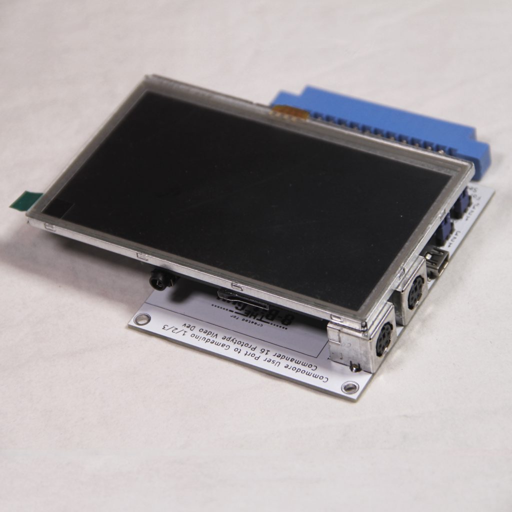 Commodore User Port to Gameduino Video Dev Card for Commander X16 ...