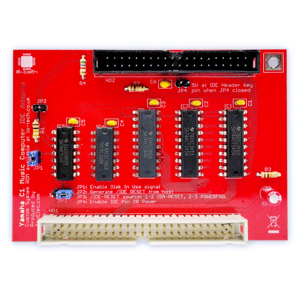 Lo-tech Yamaha C1 Music Computer IDE Adapter - TexElec