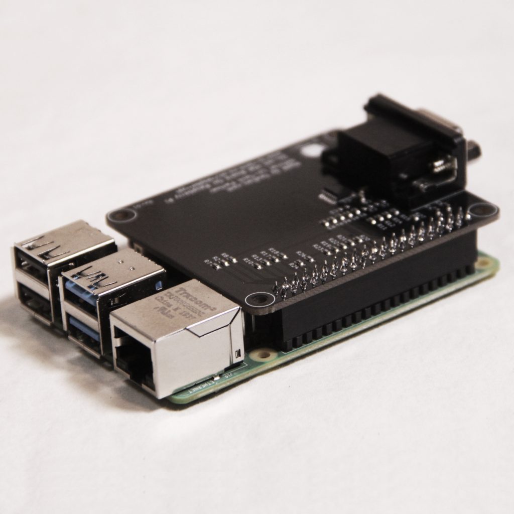 Lo-tech RPi VGA Board - VGA Shield for Raspberry Pi - TexElec