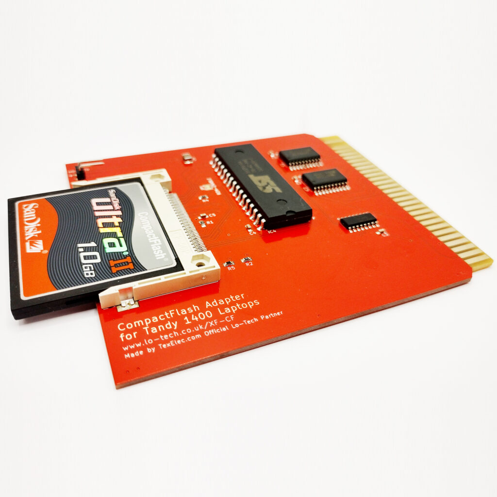 Lo-tech XT-CF Adapter for Tandy 1400 Laptops - TexElec