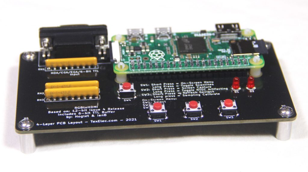 RGBtoHDMI - 6-bit TTL Edition - TexElec