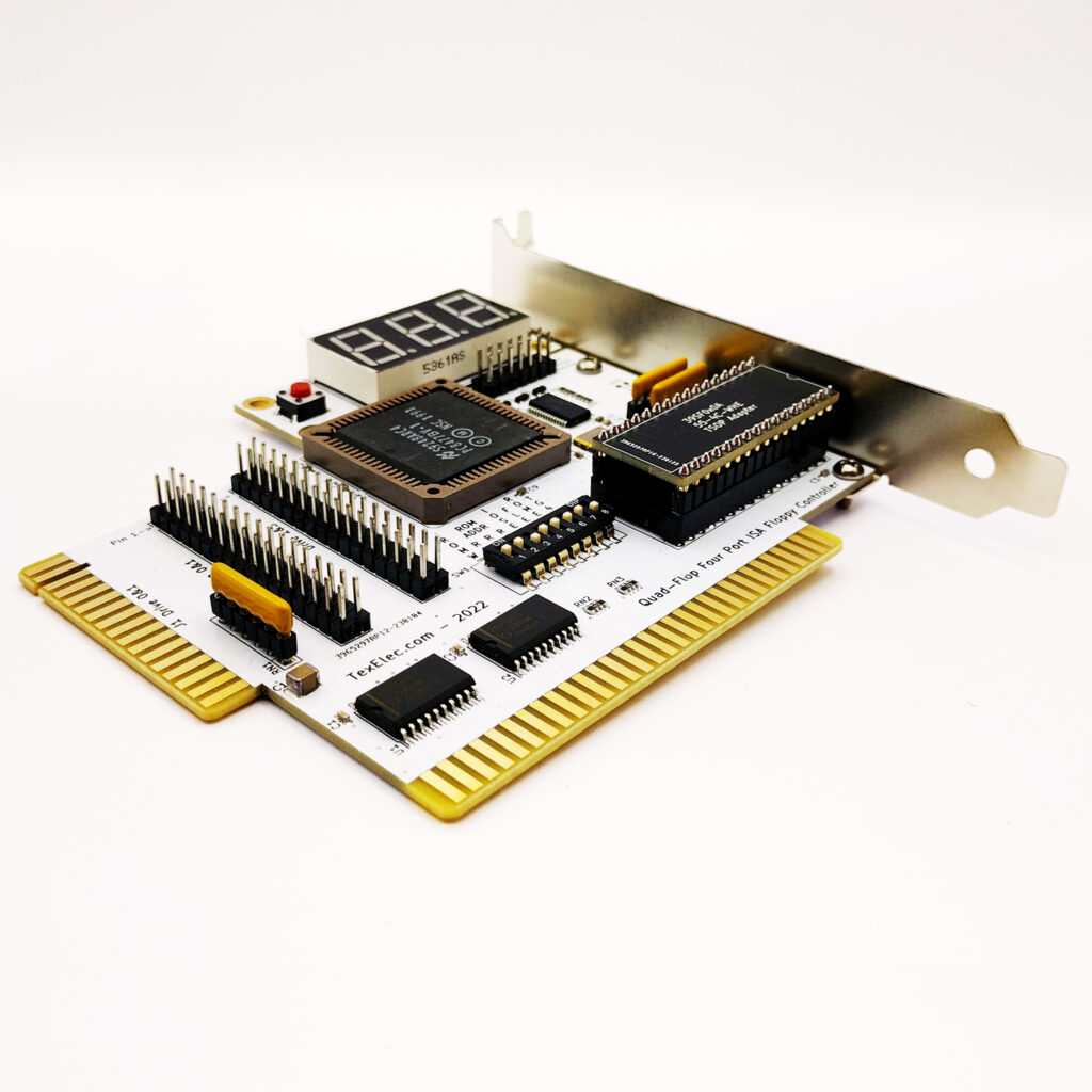 Quad-Flop - Four Port ISA Floppy Controller - TexElec