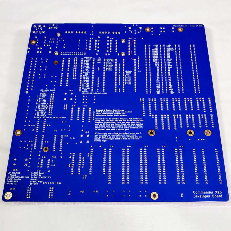 Commander X16 Developer Board - Pre Release Bundle - TexElec