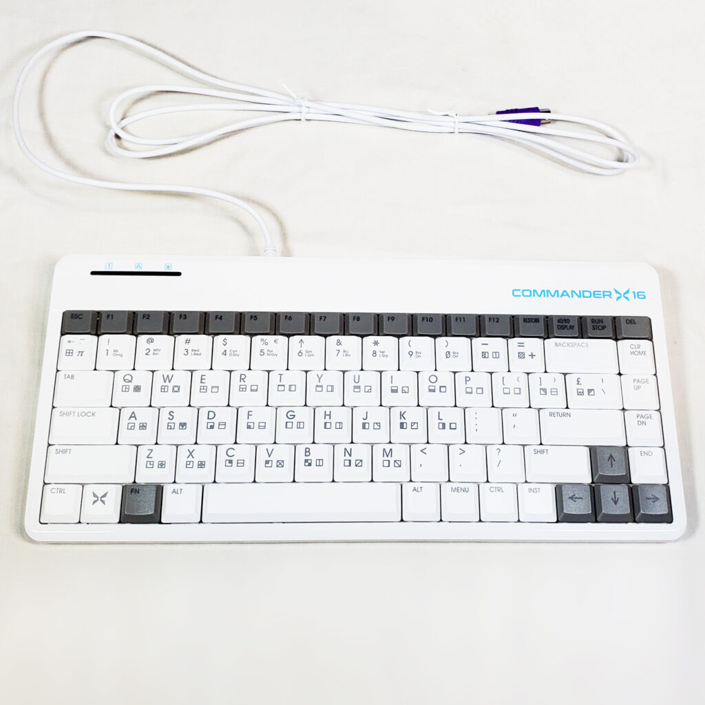 Commander X16 Mini Perixx Keyboard - TexElec