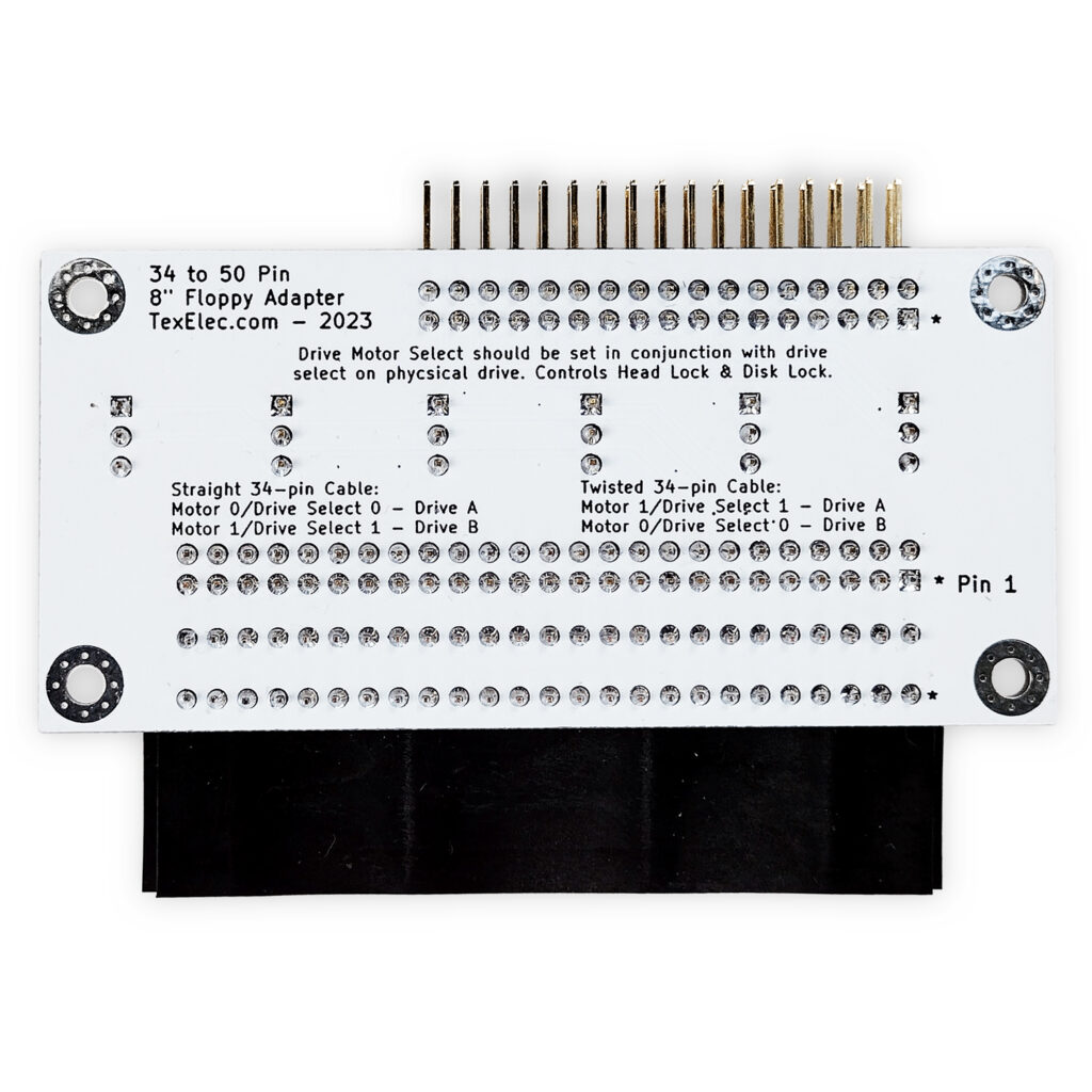 34 to 50-Pin 8-Inch Floppy Adapter - TexElec