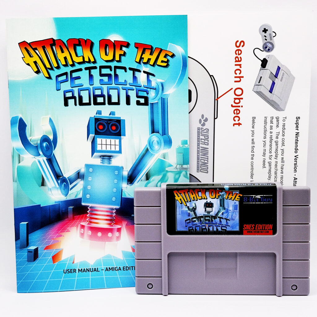 SNES Controller Adapter for Commodore Machines - For Attack of the PETSCII Robots - TexElec