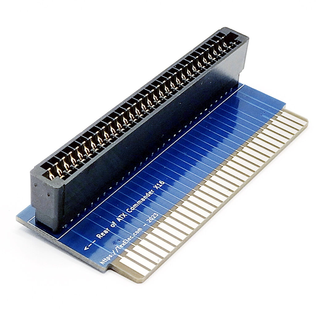 Commander X16 Riser Board for the Lazer3D Pizza Box Case - TexElec