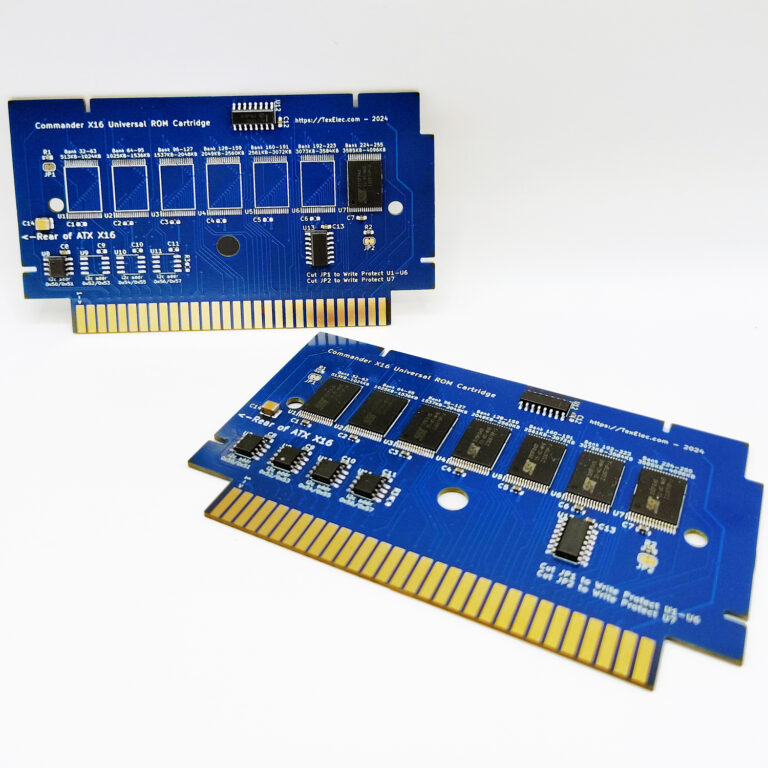 Commander X16 ROM Cartridge - TexElec
