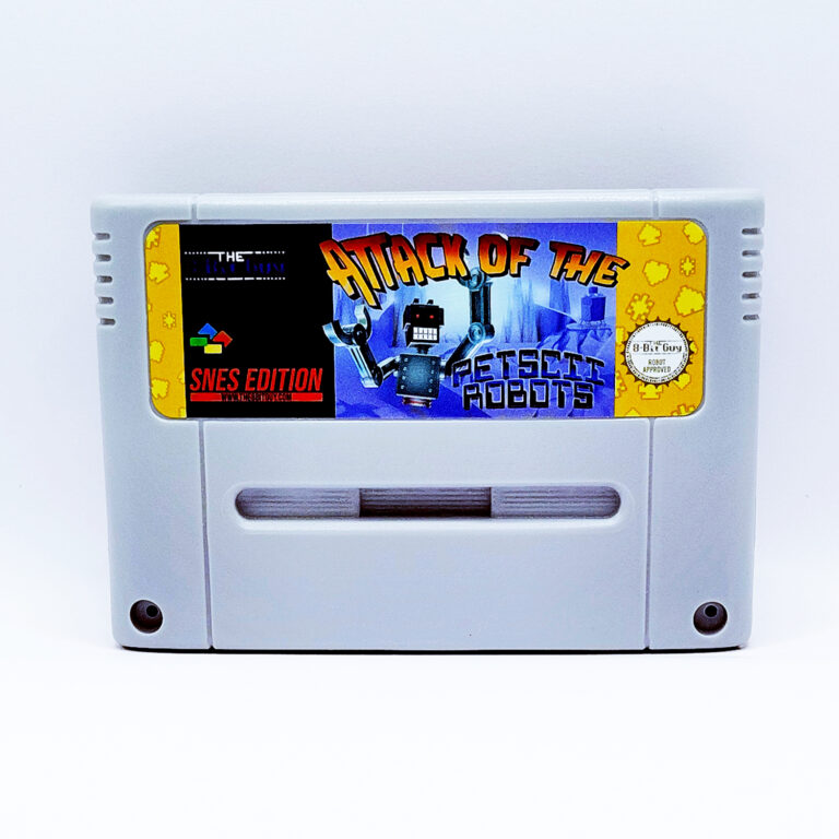 Petscii Robots for Super Nintendo by The 8-Bit Guy - TexElec